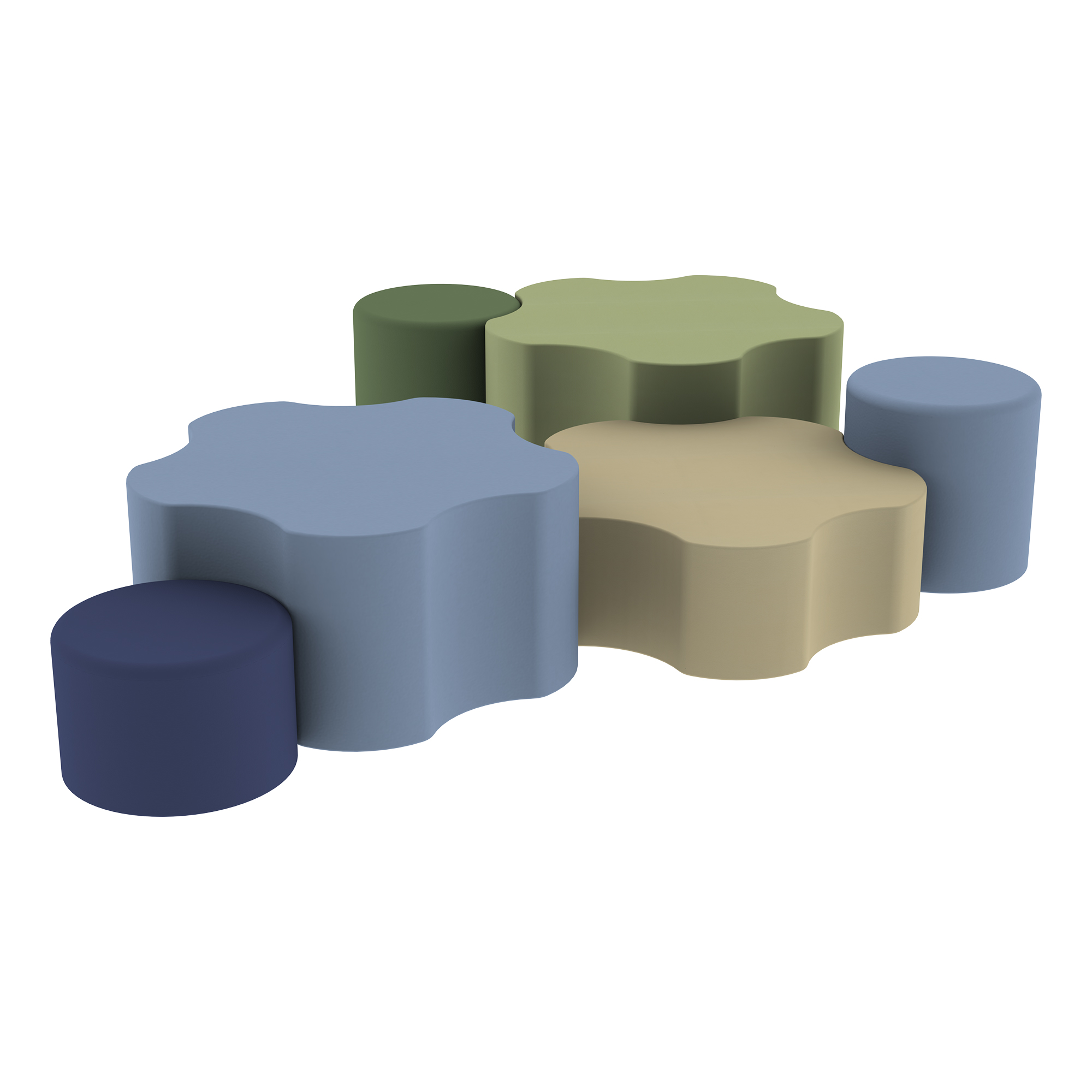Foam Soft Seating Five Point Gear Set | School Outfitters