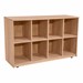 Maple Eight-Section Cubby Unit | School Outfitters