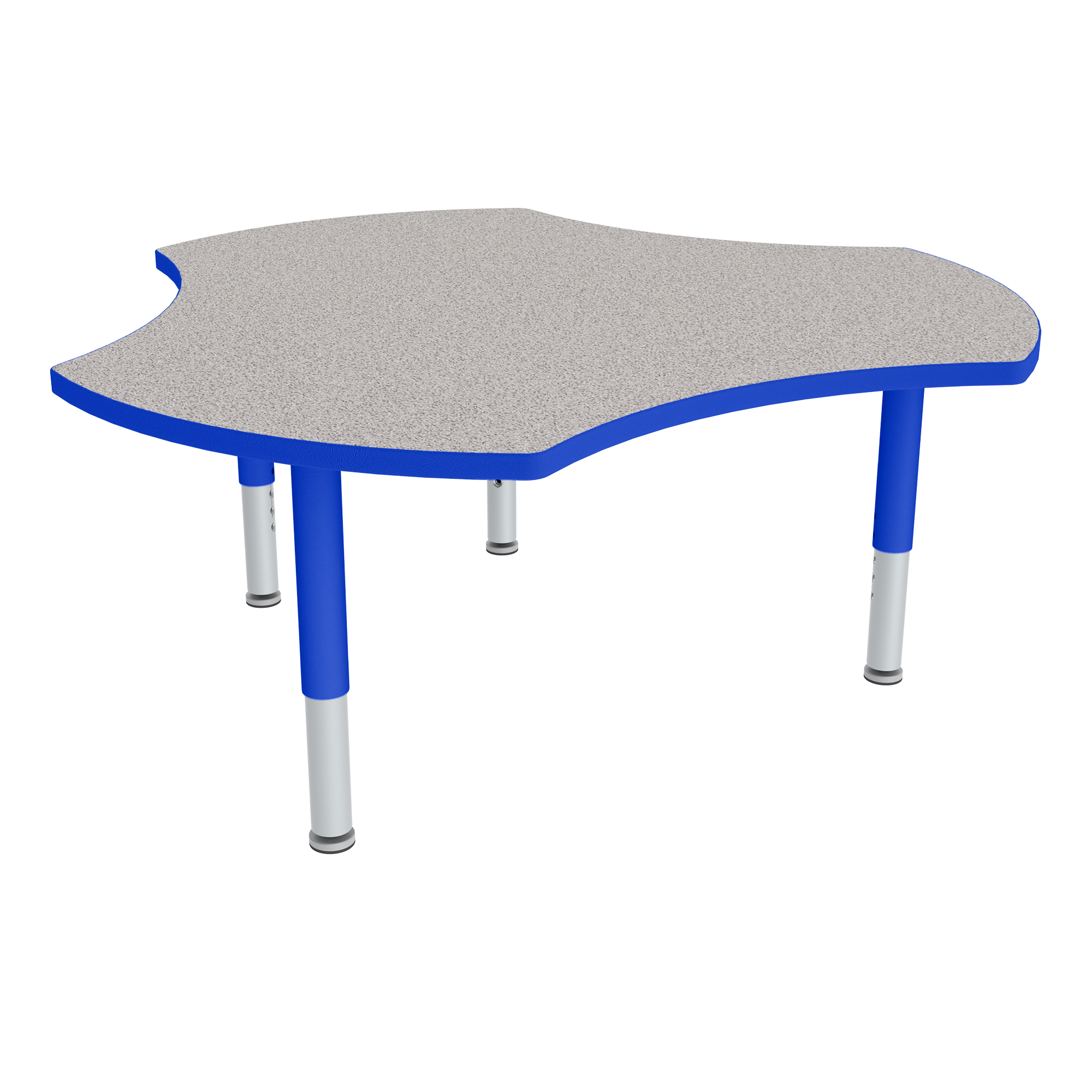 Shapes Series Preschool Crescent & Cog Mobile Collaborative Table w ...