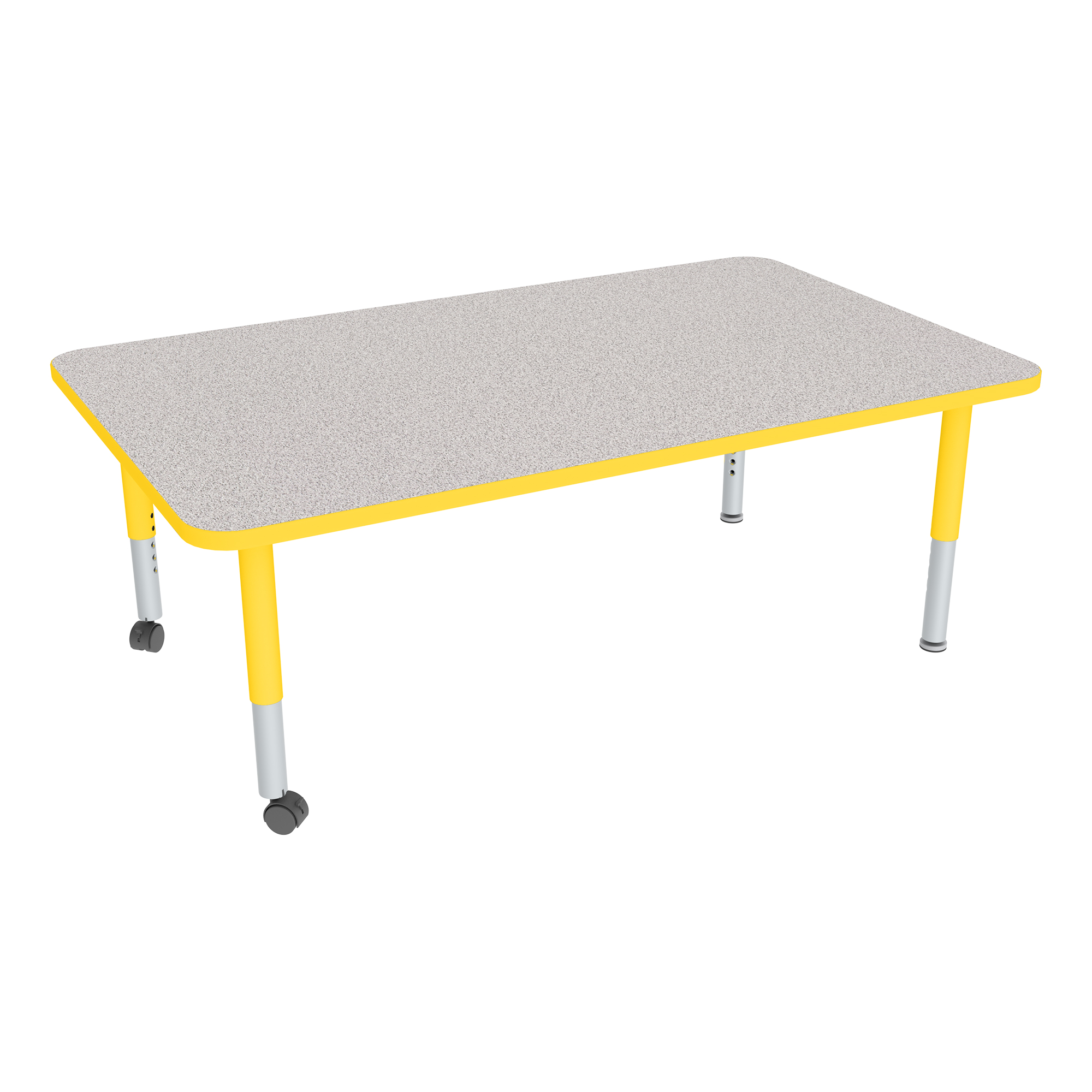 Shapes Series Rectangle Adjustable-Height Mobile Preschool Activity ...