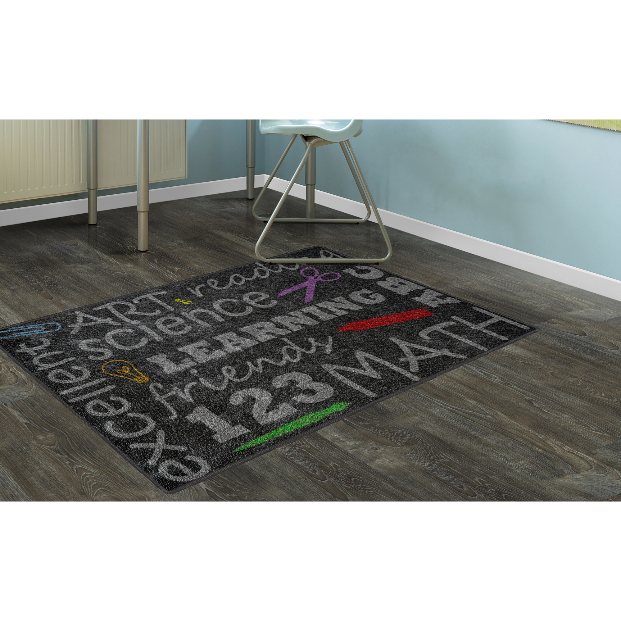 Classroom Chalkboard Rug | School Outfitters