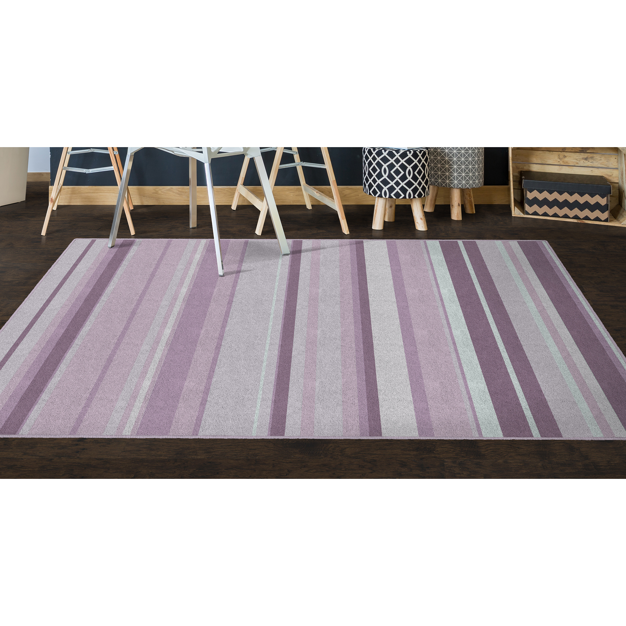 Pastel Stripes Rug | School Outfitters