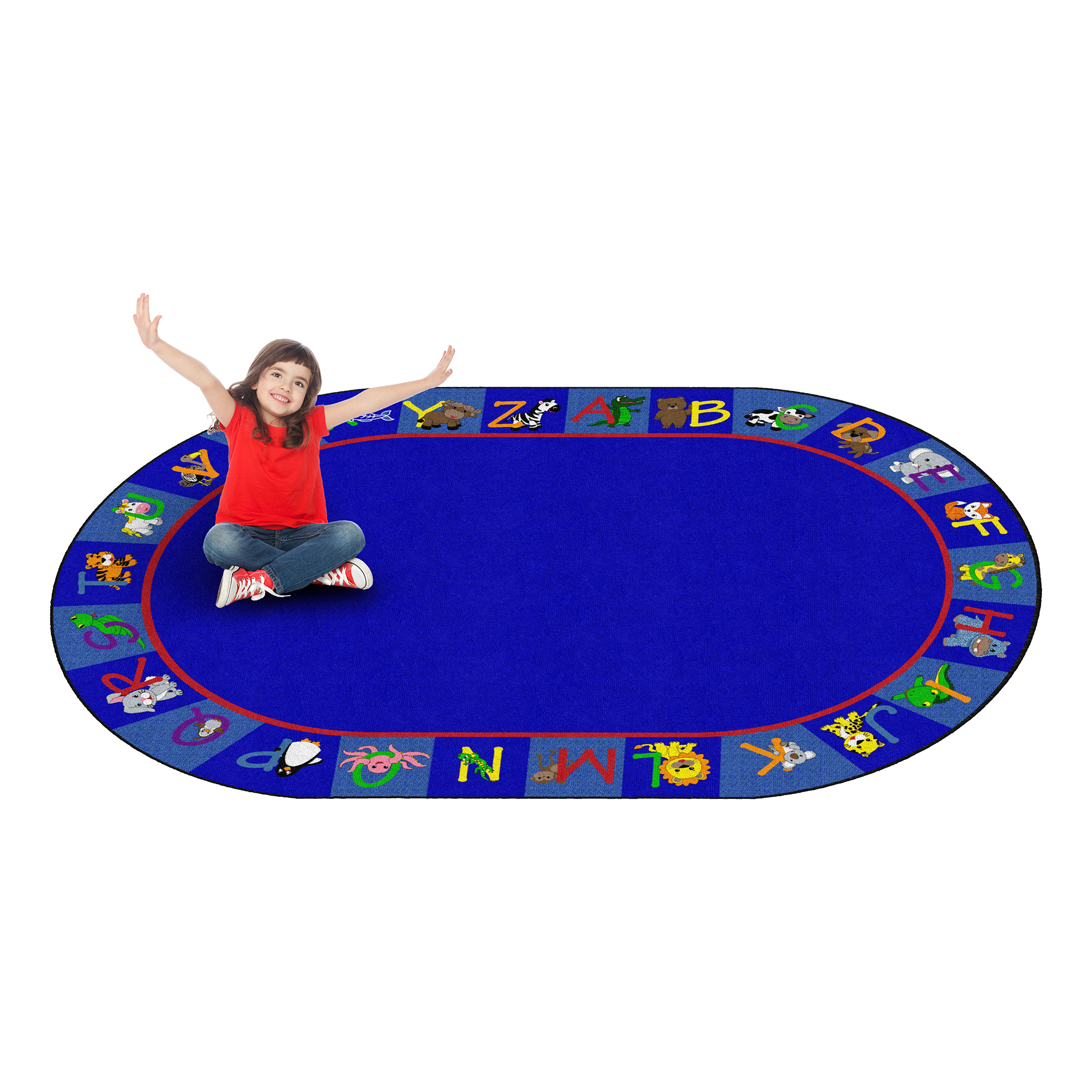 Alphabet Animals Rug at School Outfitters