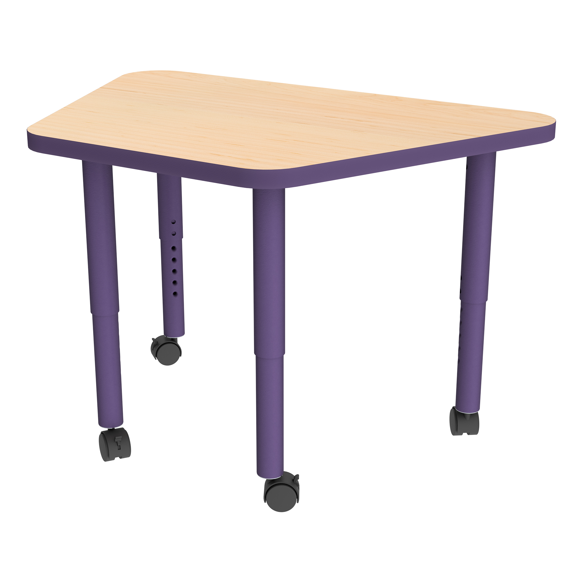 Accent Series Preschool Trapezoid Collaborative Table | School Outfitters