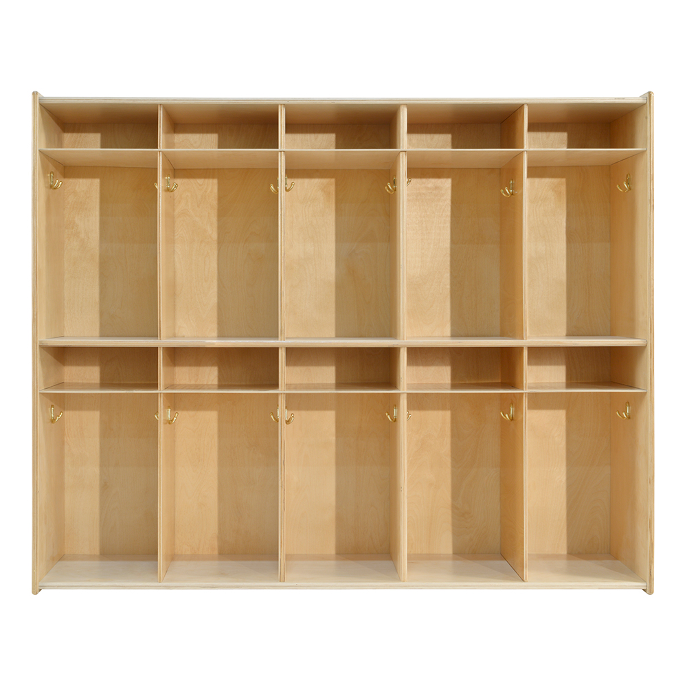 10-Section Locker w/ Translucent Trays | School Outfitters