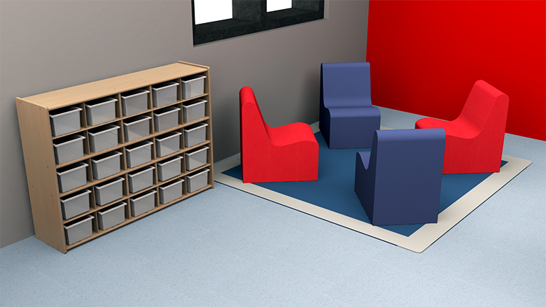 Preschool Collaborative Classroom with Cog Tables | School Outfitters