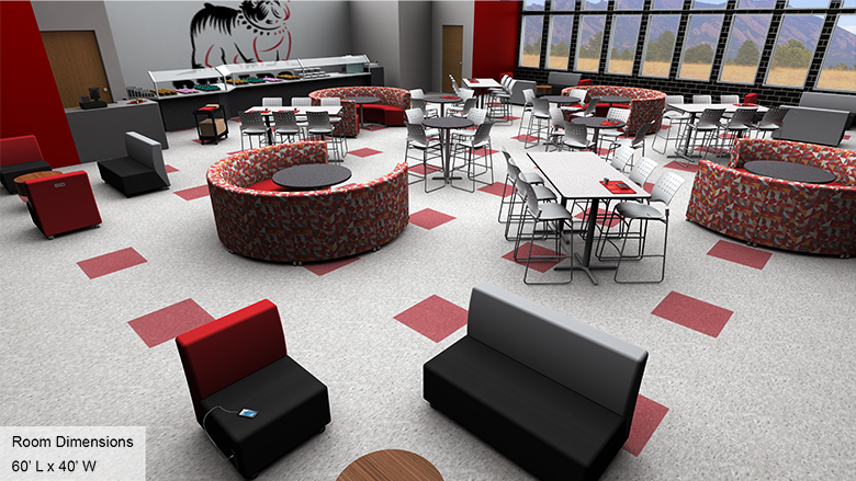 Multiuse Lunch and Study Space | School Outfitters
