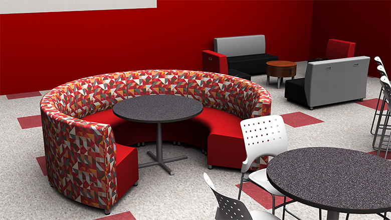 Multiuse Lunch and Study Space | School Outfitters