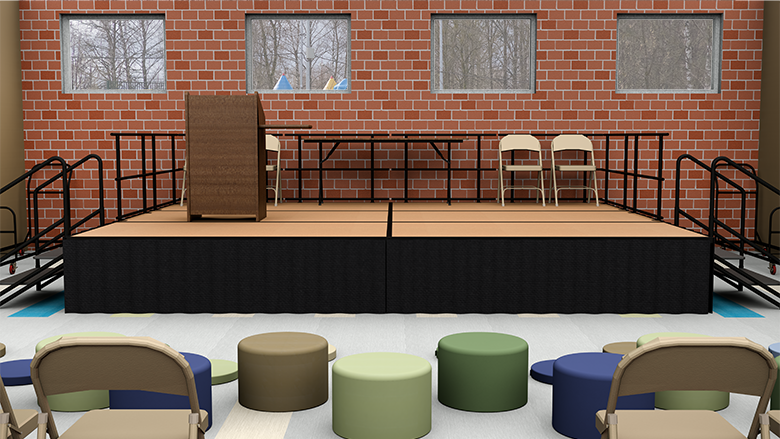 Elementary Assembly Area | School Outfitters