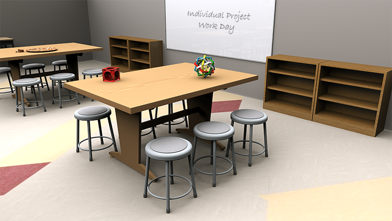 3D Art Room | School Outfitters