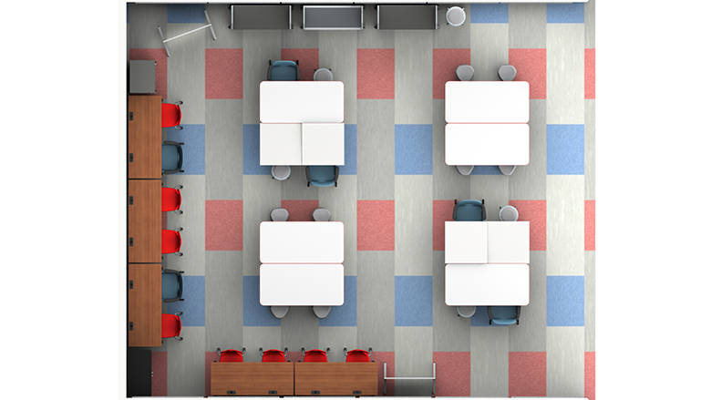 Classroom Tables with Motor Needs | School Outfitters