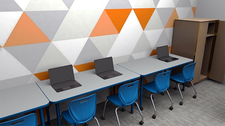 Elementary Media Center Makerspace Area | School Outfitters