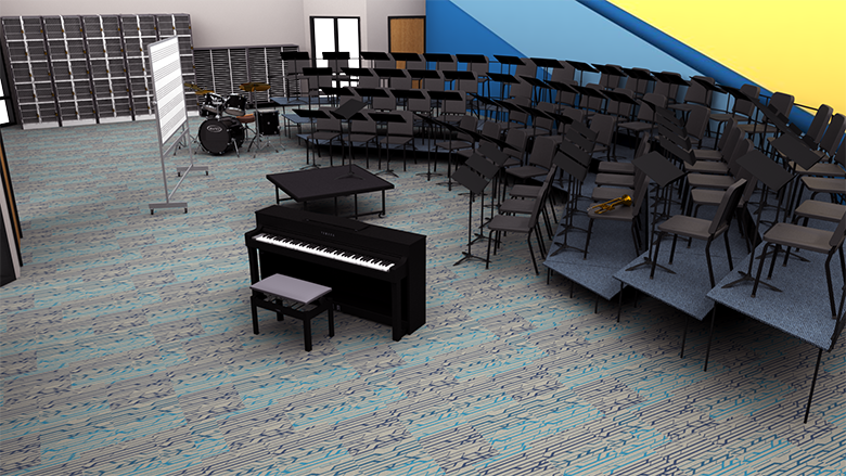 School Band Room | School Outfitters
