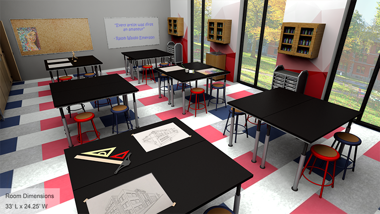 General Art Classroom | School Outfitters