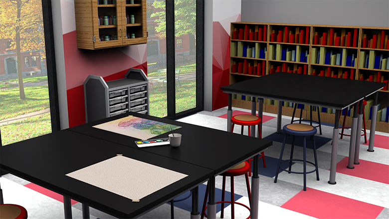 General Art Classroom | School Outfitters