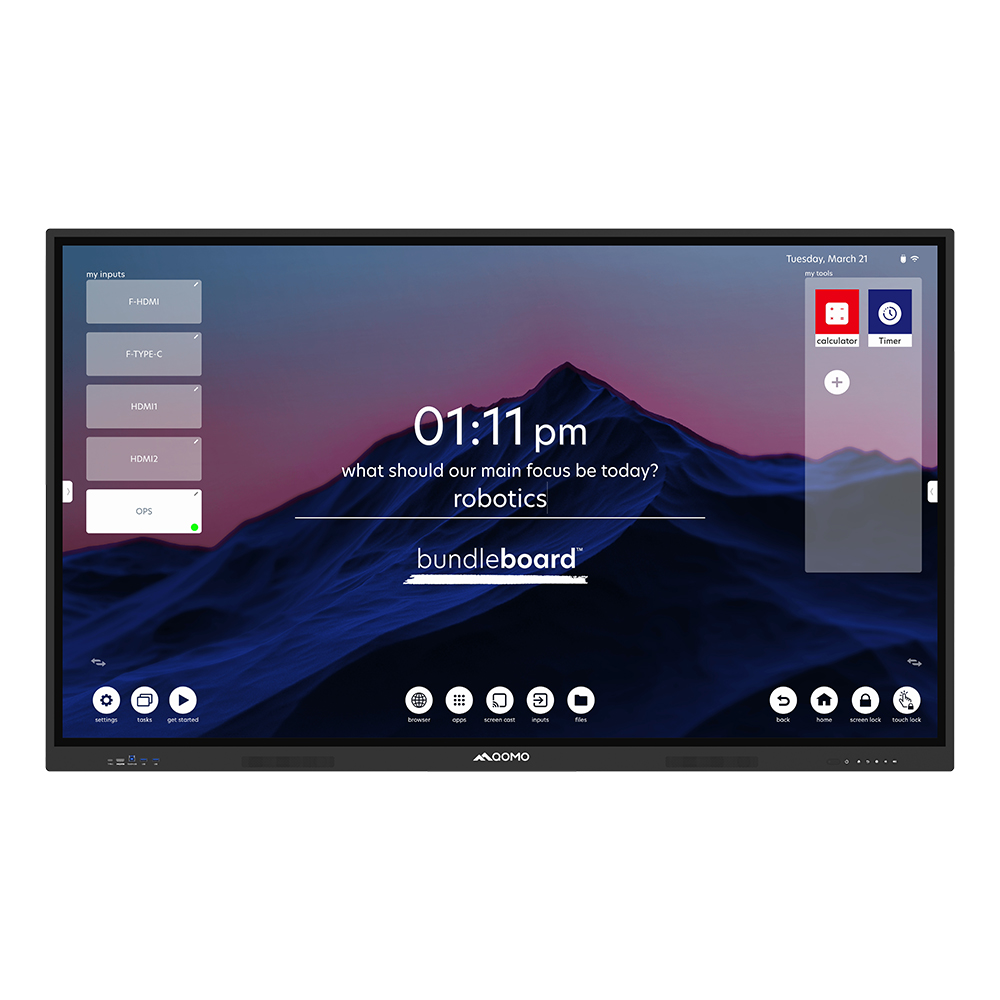 BundleBoard H Series 4K Interactive Display (86") | School Outfitters