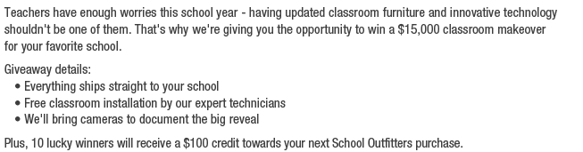 School Furniture | School Outfitters