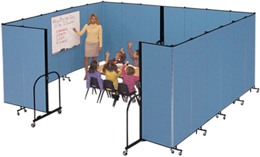 Screenflex Portable Partitions & Folding Room Dividers | School Outfitters