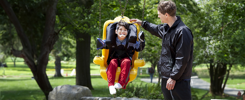 Tips To Create Inclusive Playgrounds with Wheelchair Swings | School ...